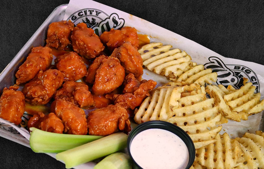 Big City Wings is Houston's Wing Joint and Family Restaurant