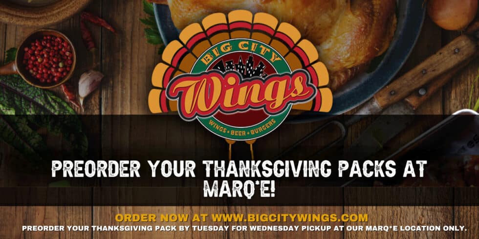 Thanksgiving Packs - Big City Wings